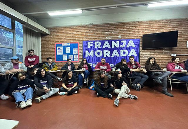 Franja Morada asumió el mando de la Federación Universitaria ...